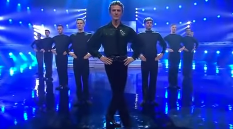 9 Men Line Up To Dance But Notice Man In Front When Woman With Drums ...